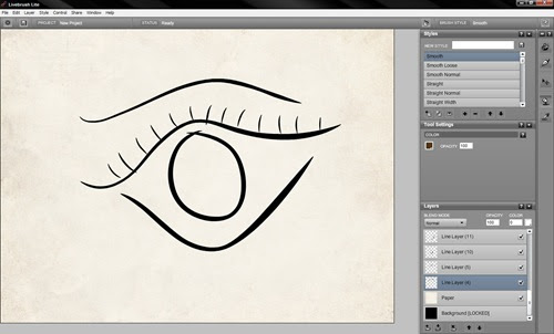 LiveBrush – A unique motion controlled drawing tool